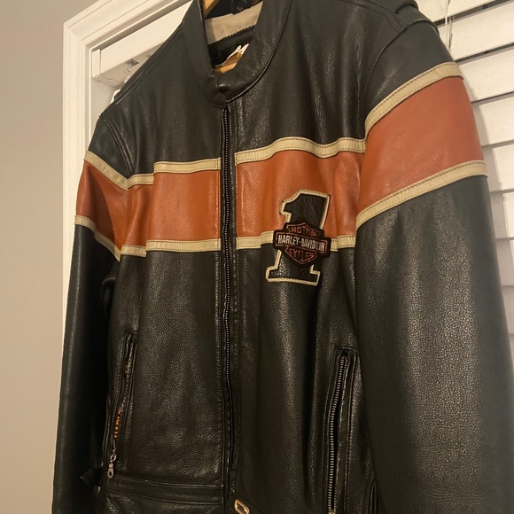 Harley-Davidson | Jackets & Coats | Harley Davidson Leather Riding ...